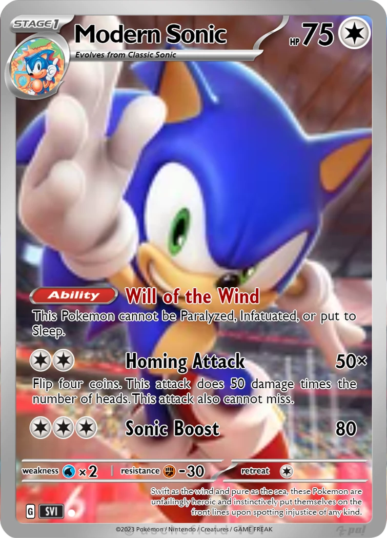 Some Sonic Pokemon Cards! | Fandom