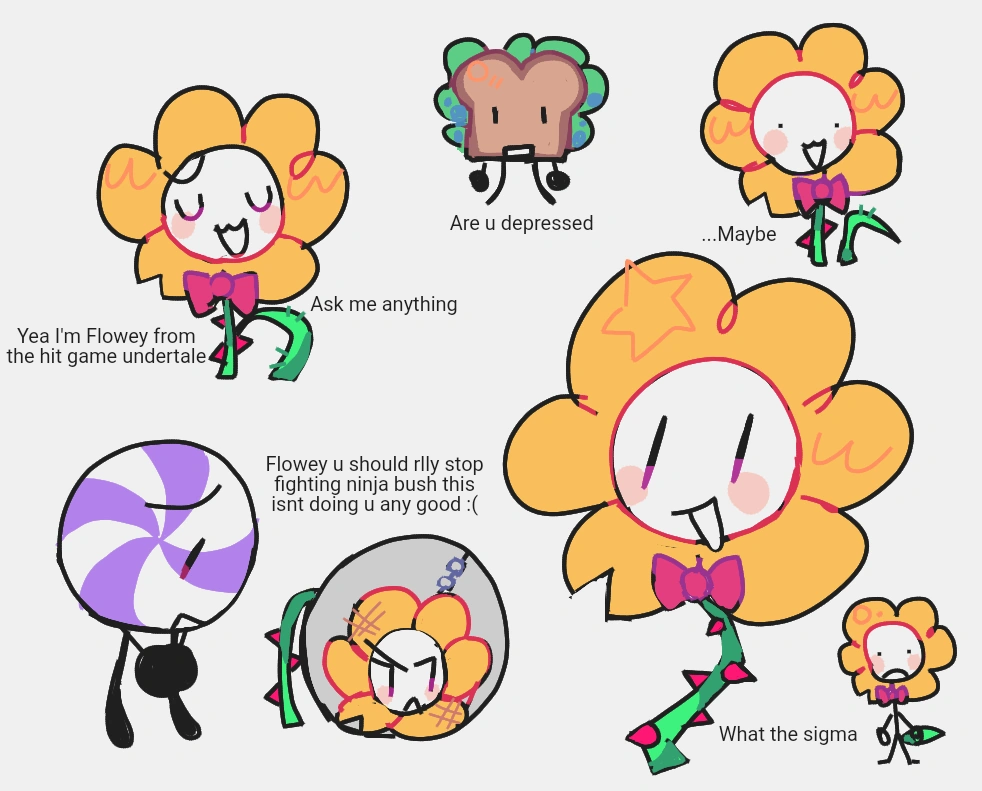 Flowey doodlessss | Fandom
