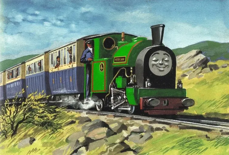Narrow-Gauge Engines with TV Series colors in the Railway Series | Fandom