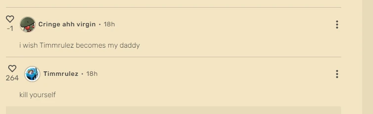 Cursed Comment | Fandom