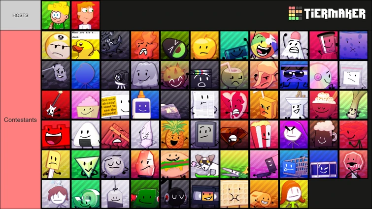 BFDI season 6 contestants concept | Fandom