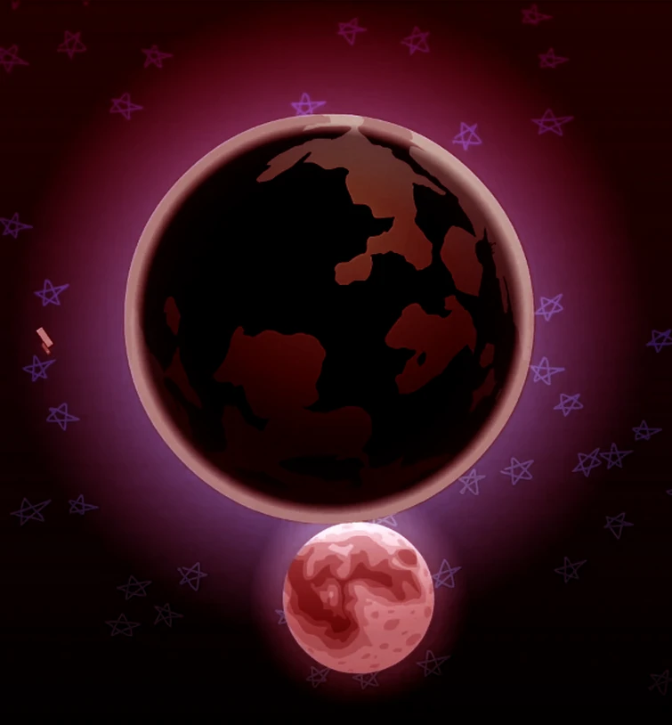 for some reason the visual of the moon being ON THE EARTH is really ...