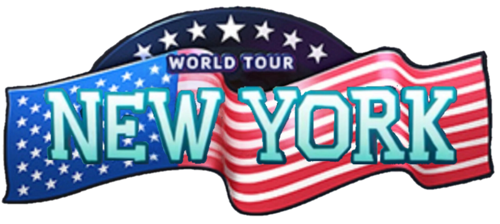 I decided to make some world tour logos but with a border | Fandom