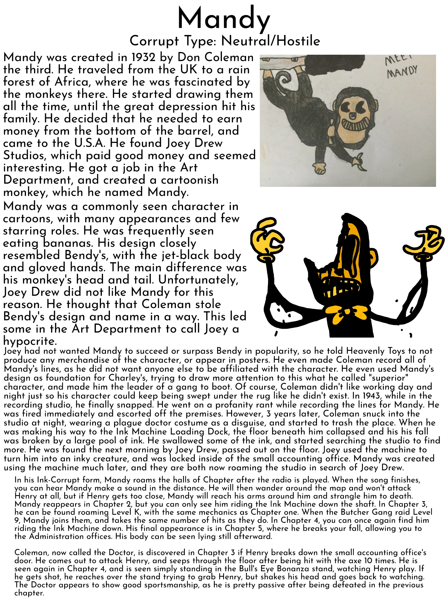 I made a profile for Mandy | Fandom