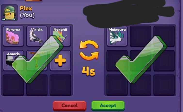 Me: 4m thl ama,2m naka,viri,leg c pot,dbl 2m fero / them: rhl dbl fm ...