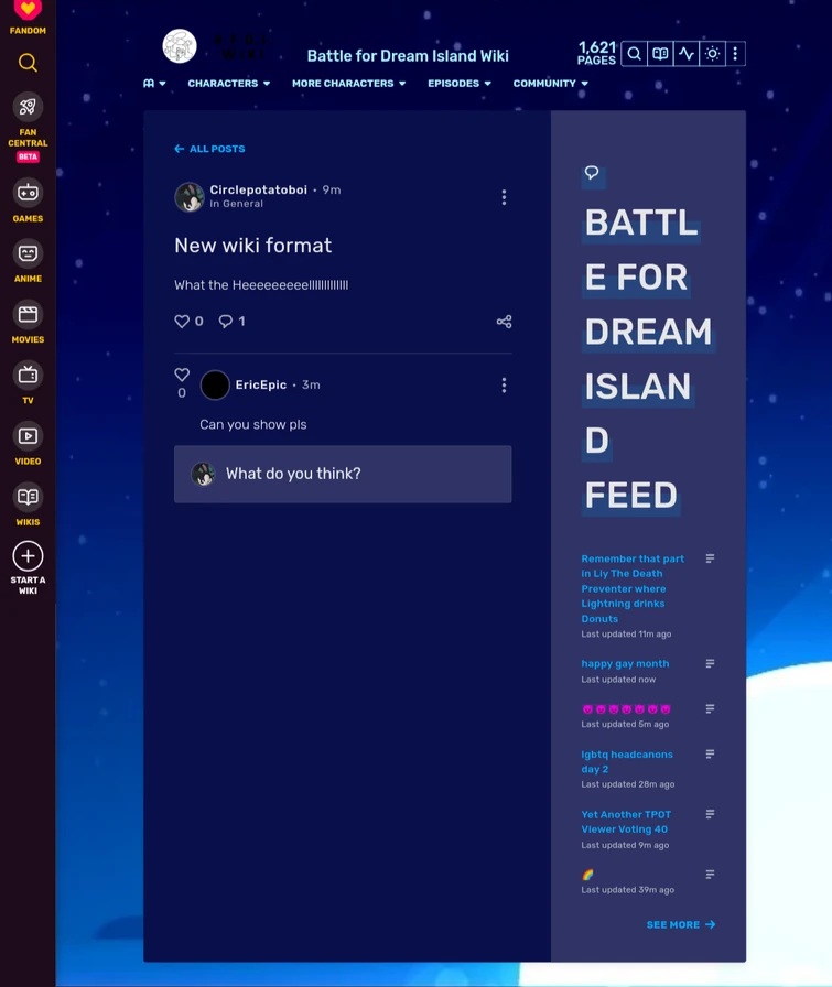 New wiki format | Fandom