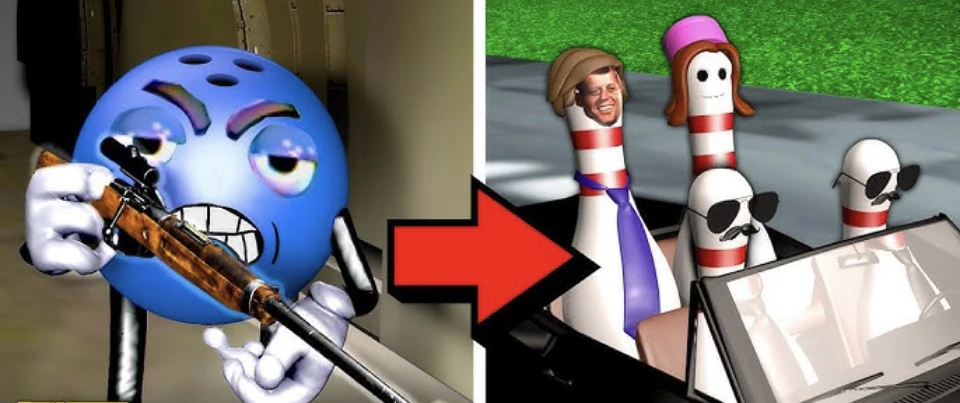 The bowling alley screen when you get a strike | Fandom