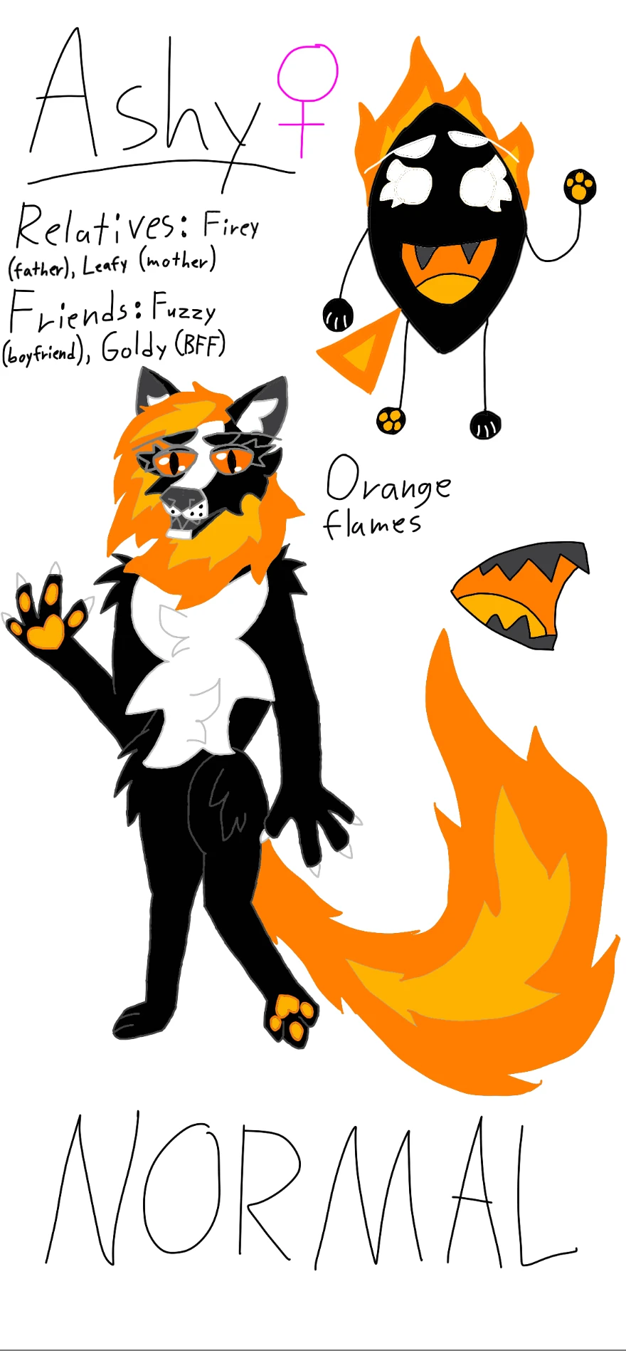 G O S H, Ashy is so hard to draw, but genuinely a comfort OC :3 | Fandom