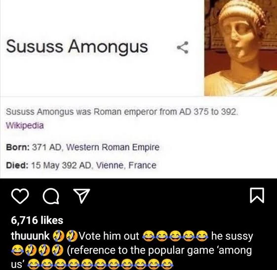 Sususs Amongus | Fandom