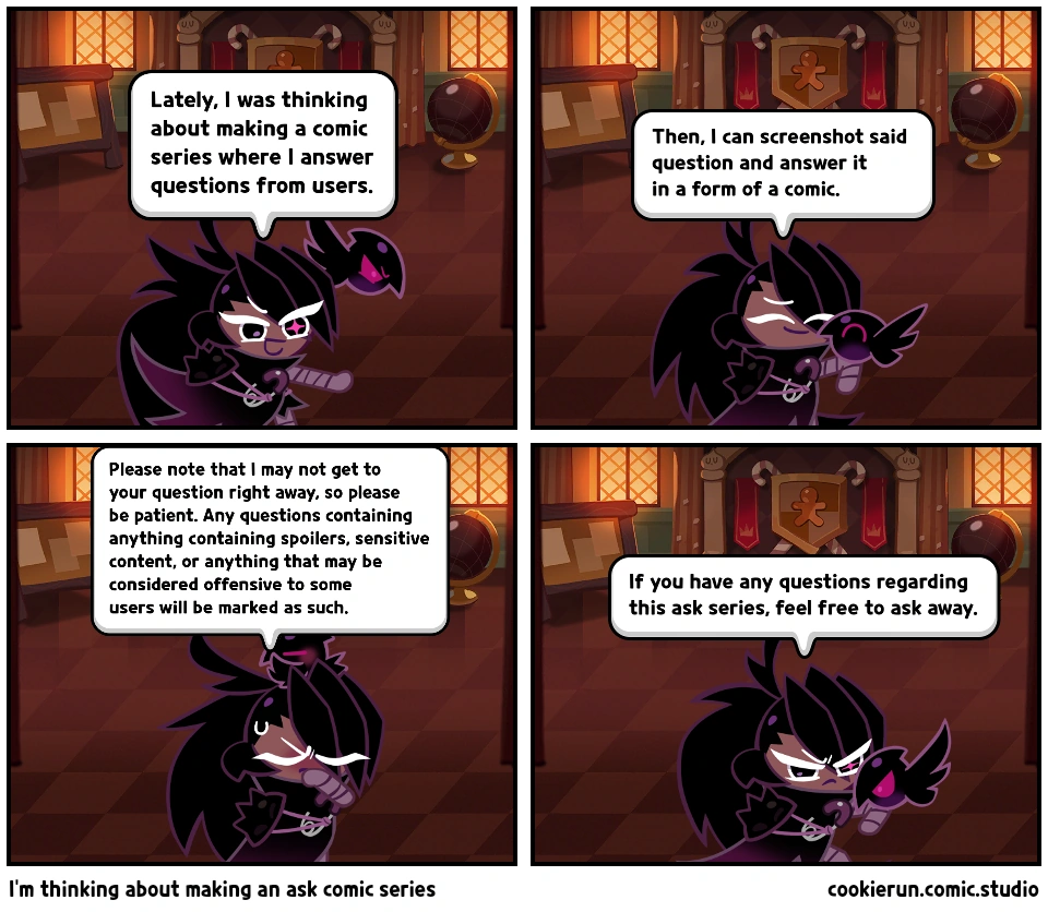 Thinking about making a ask comic series on Comic Studio | Fandom