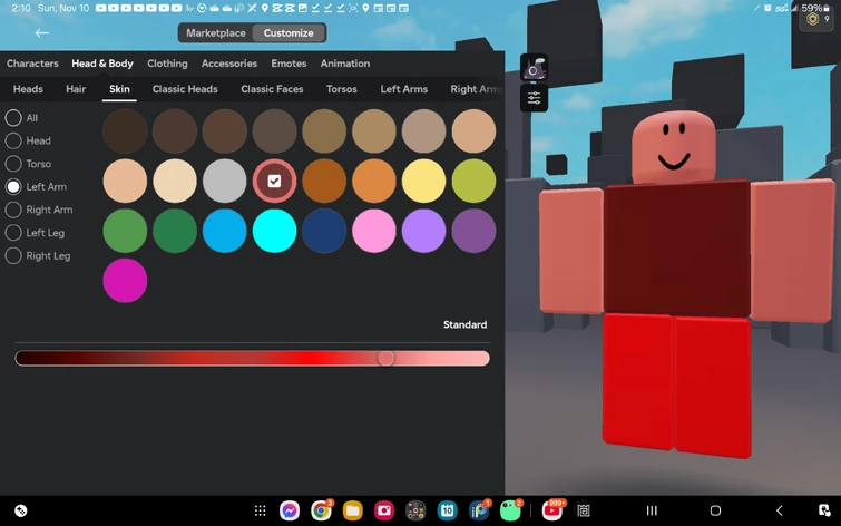 Red cosplay! (Images are the colors for the limbs) | Fandom