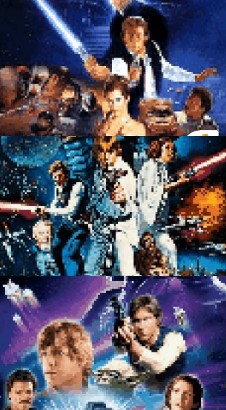 Original Trilogy episode collage | Fandom