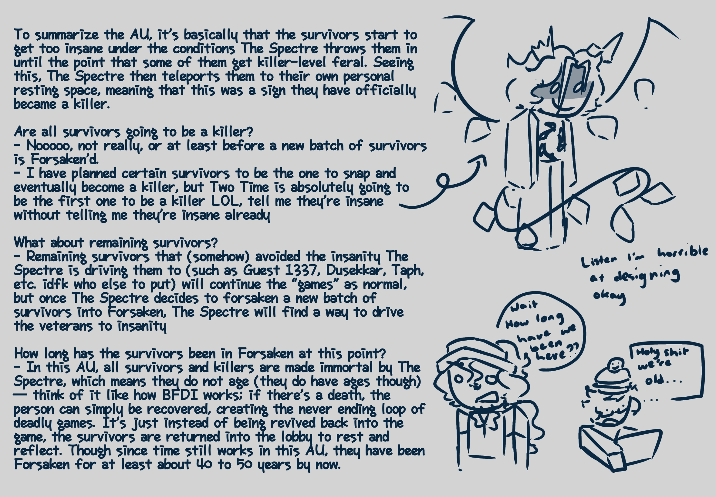 casually gets a forsaken AU idea at 12 AM | Fandom