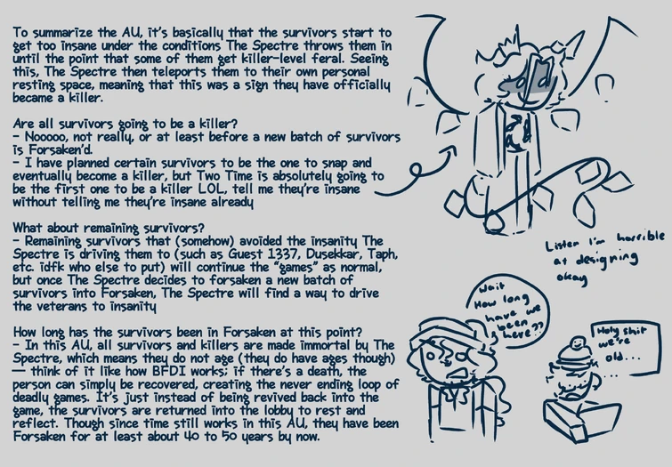 casually gets a forsaken AU idea at 12 AM | Fandom