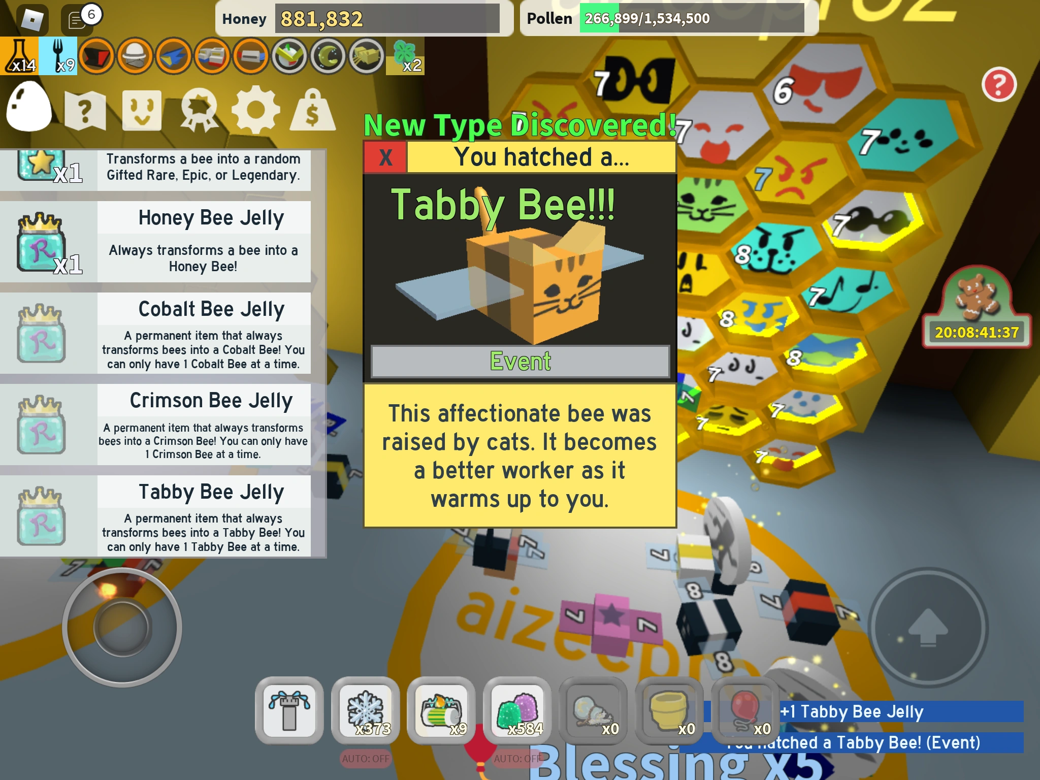 I FINALLY GOT TABBY BEE YAY! | Fandom