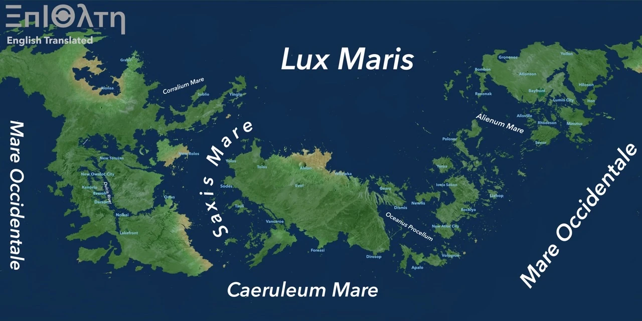 Fictional Alien Planet Map WIP | Fandom