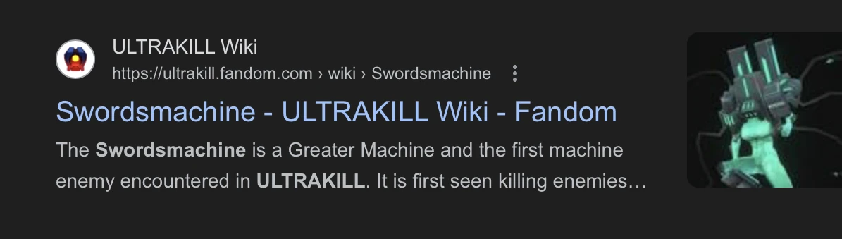 ah yes, my favorite swordsmachine variant | Fandom