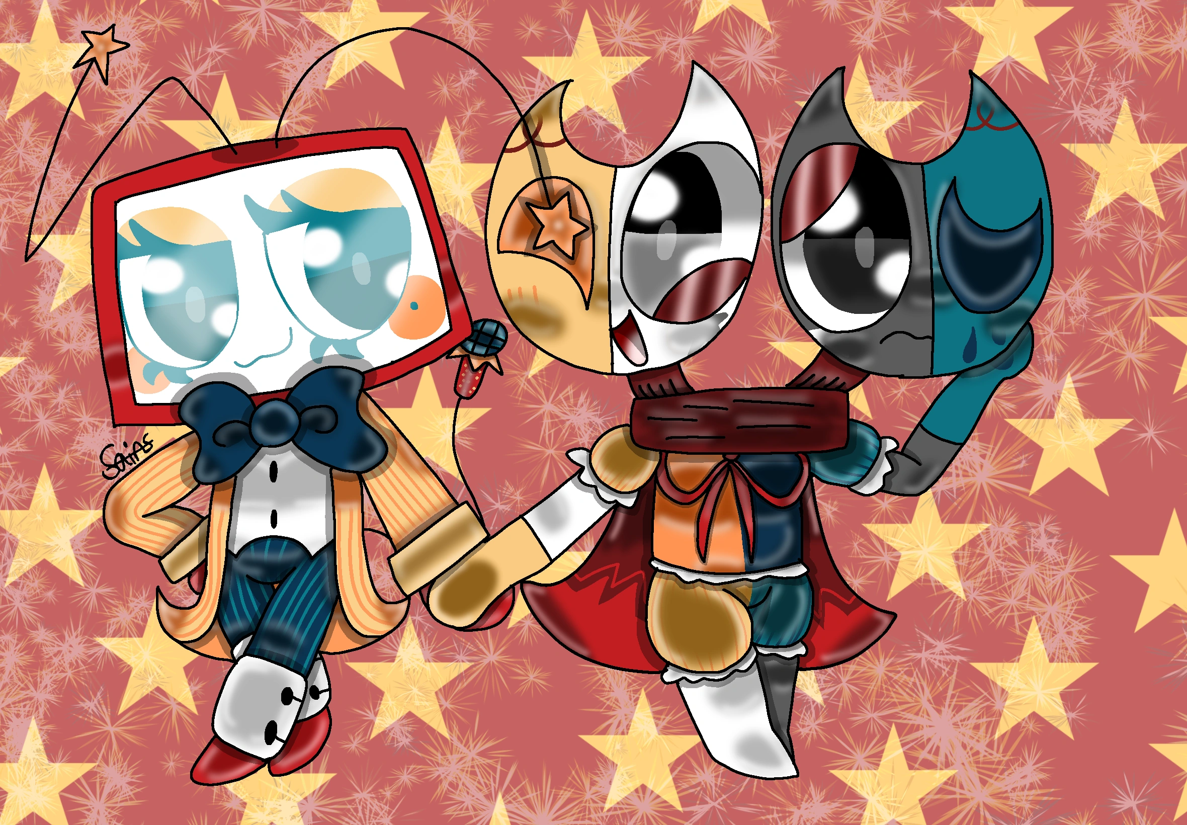 Showtime Vee and RnD art！ | Fandom