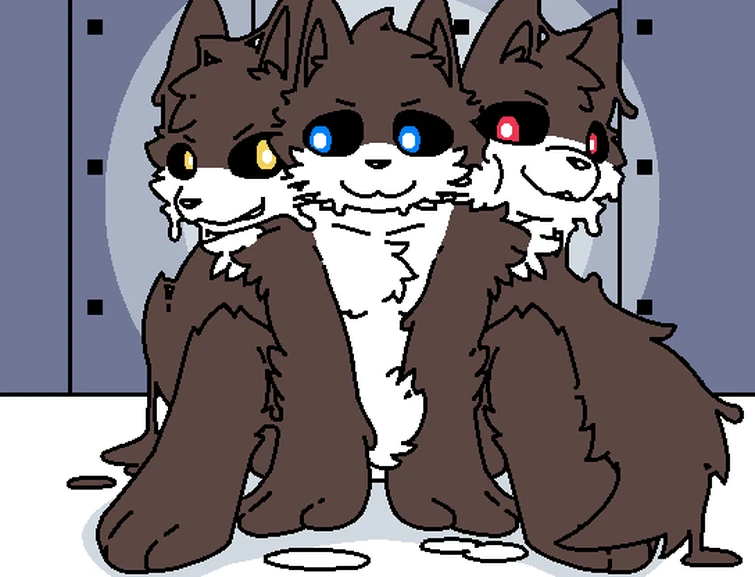 I recolored all the Cerberus transfur screens to be Gas Wolf colors ...