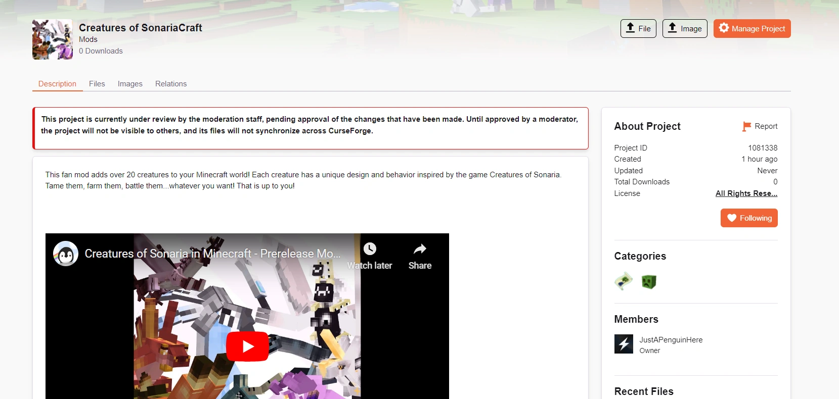 Almost there, y'all! Waiting for Curseforge's approval. Get Excited :) | Fandom