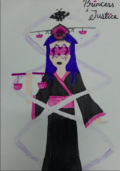 A drawing of Princess Justice | Fandom