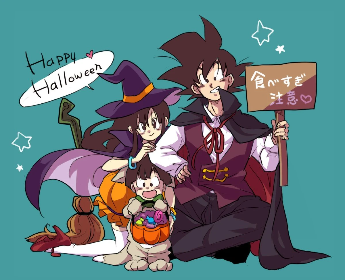 Post Halloween-themed Dragon Ball images here... | Fandom