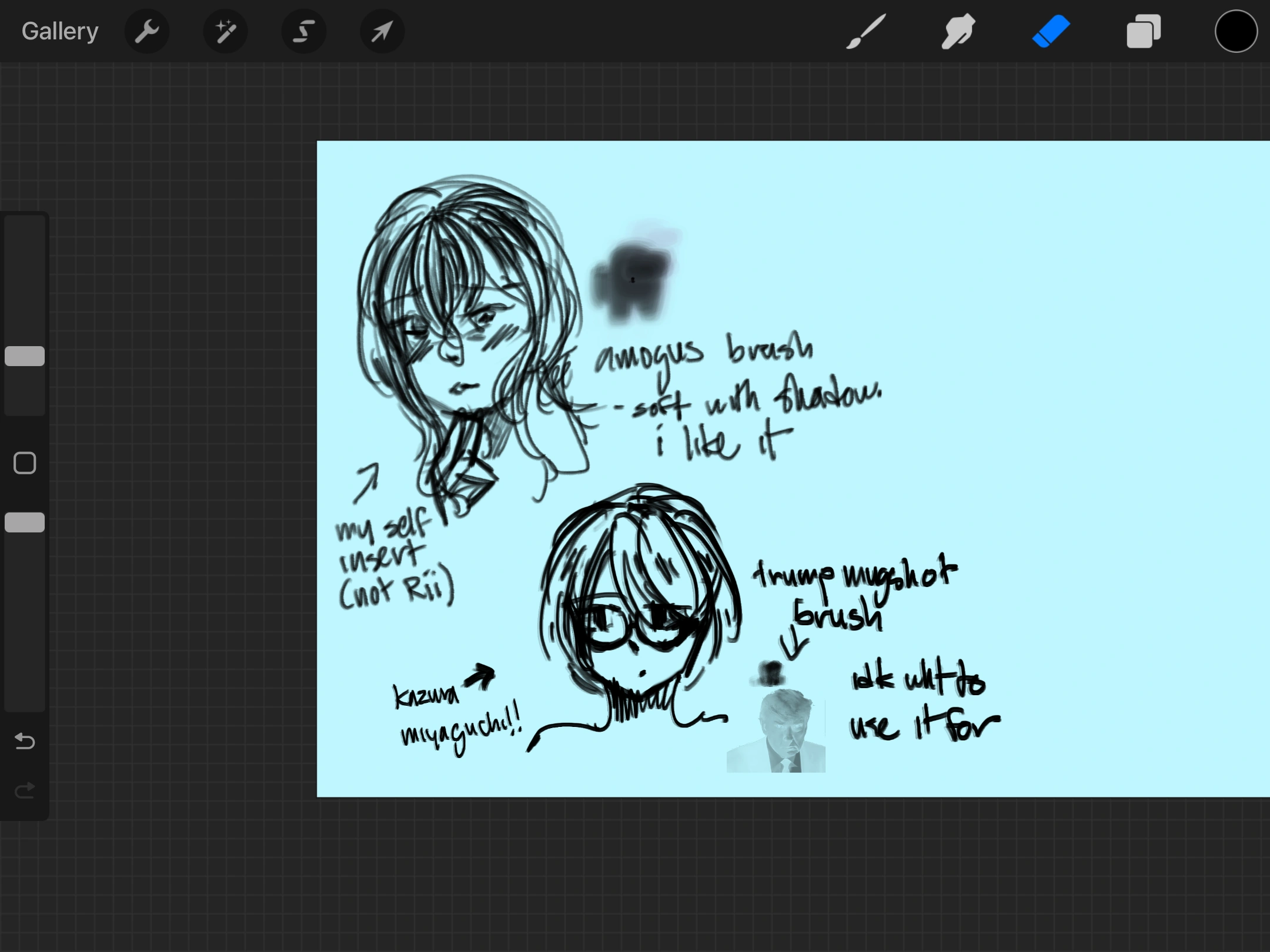 trying new brushes!!!! | Fandom