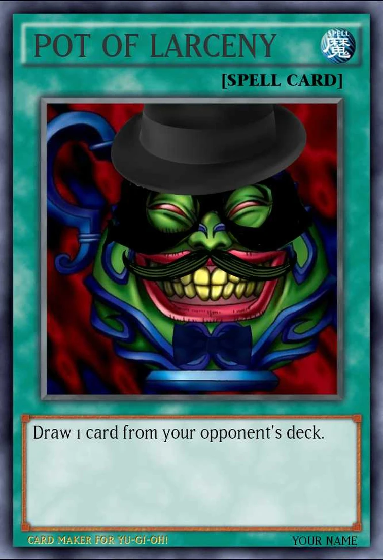 Imagine an archetype based on the pot cards | Fandom