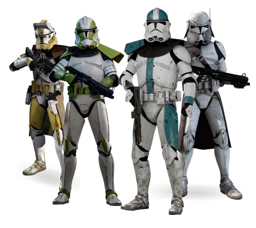 Clone Commanders and Captains. | Fandom