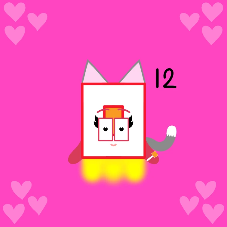 Numberblock 12 as the kitty! | Fandom