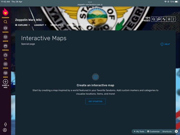 Someone needs to create a interactive map for the zeppelin maps! | Fandom