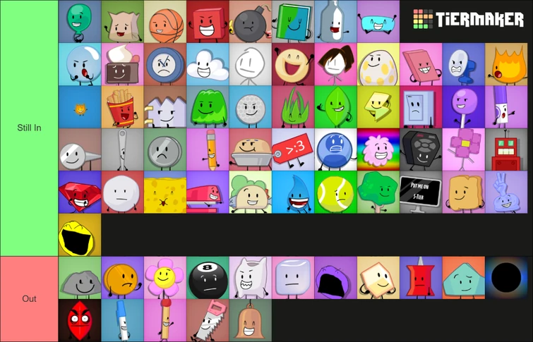 BFDI characters voting 10 | Fandom