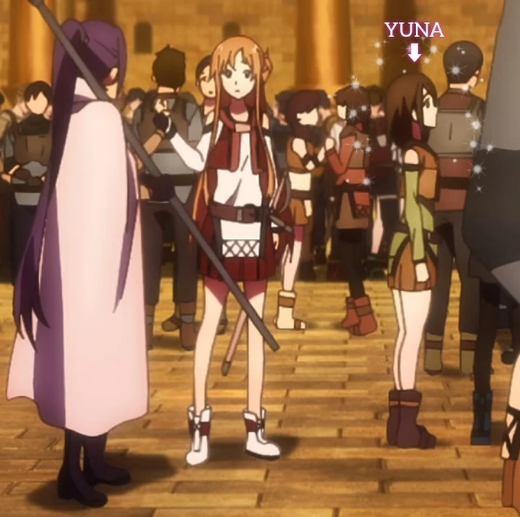 Yuna made a cameo in SAO Progressive: Aria of a Starless Night | Fandom