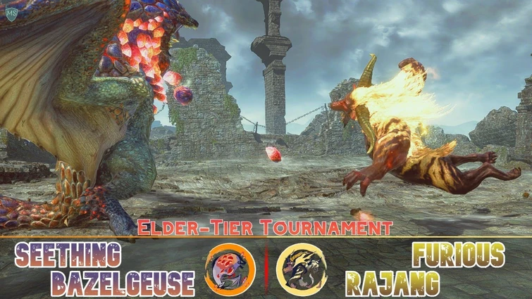 Seething Bazelgeuse vs Furious Rajang | Fandom