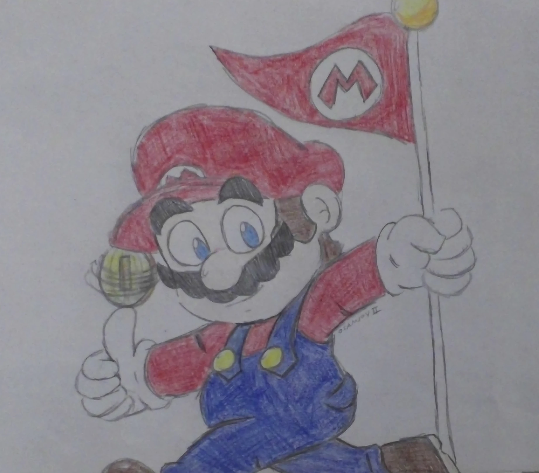 The Super Duper Superdee-Tuper Mario Drawing Challenge! (Winner gets a ...