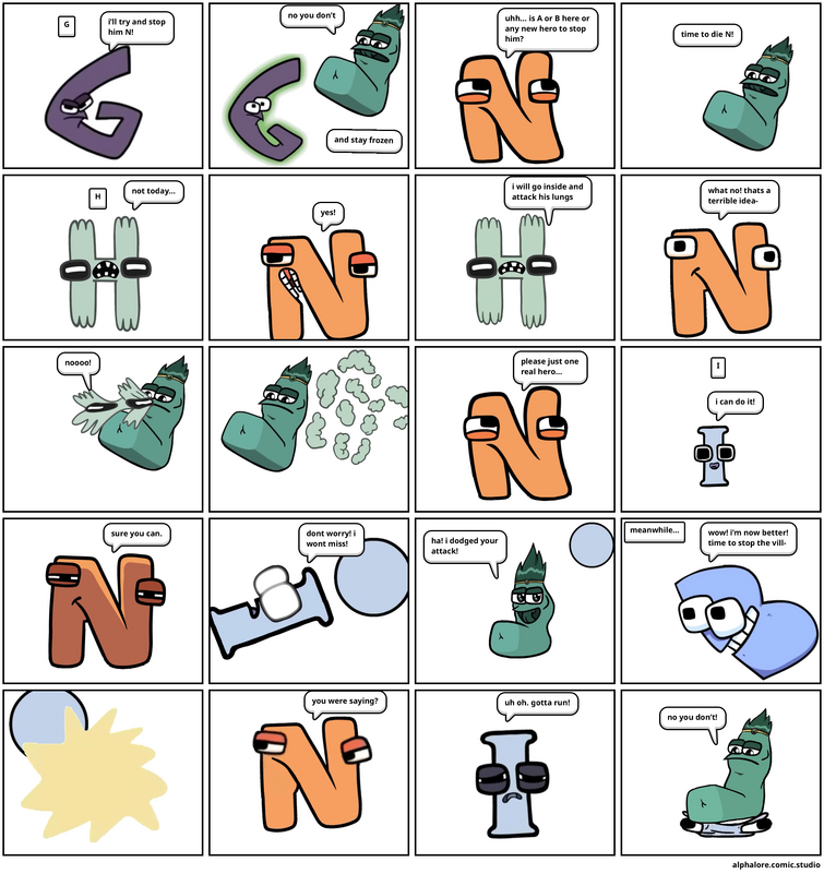 Alphabet Battle: Part G, H and I | Fandom