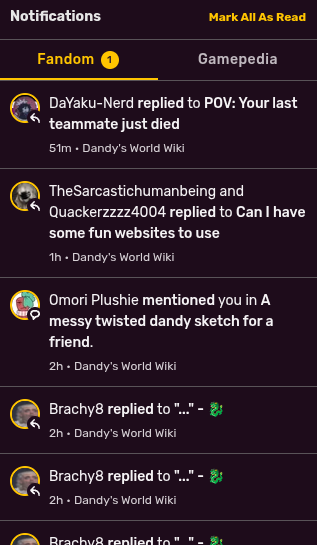 WHERES THE NOTIFICATION FANDOM!? | Fandom