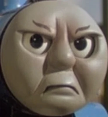 Which classic series eyebrows style of Thomas' angry face do you like ...