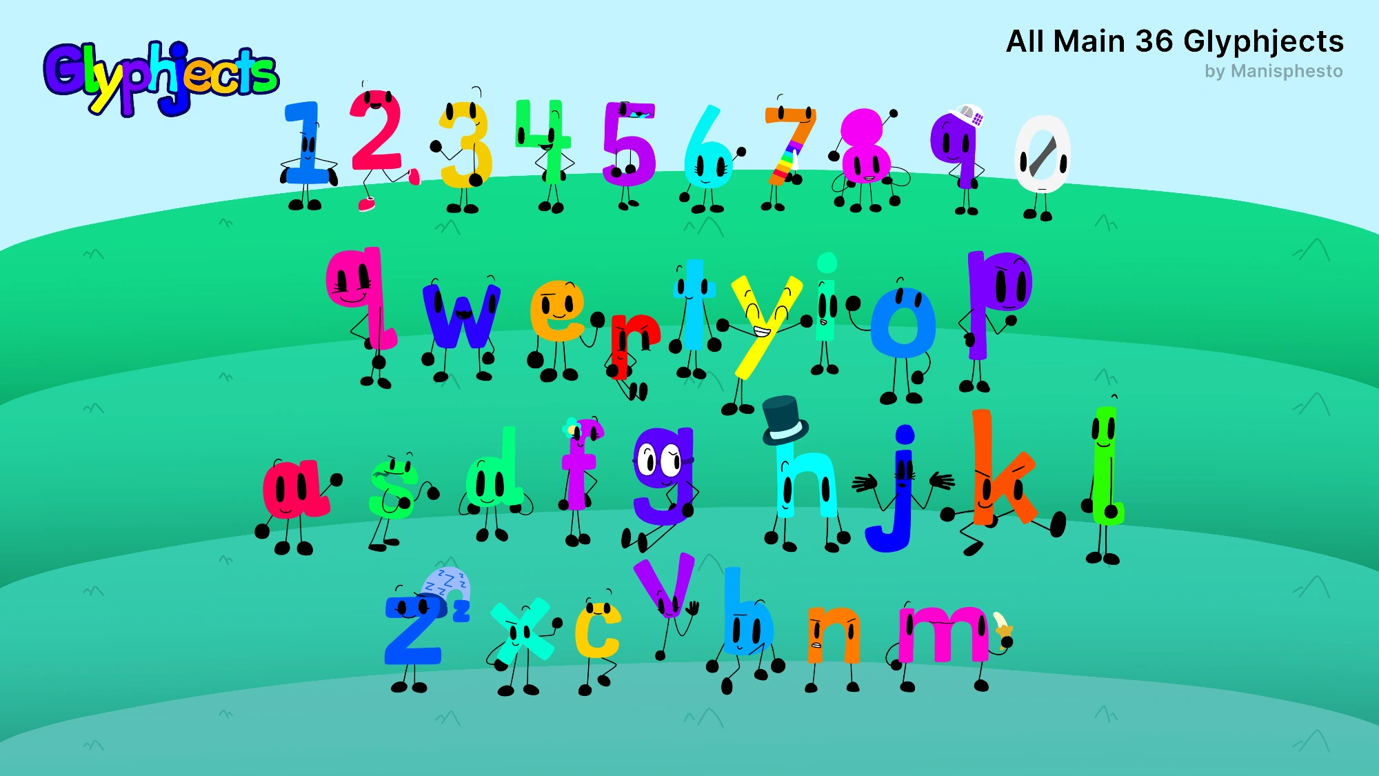 All the Main Glyphjects Designs Renders | Fandom