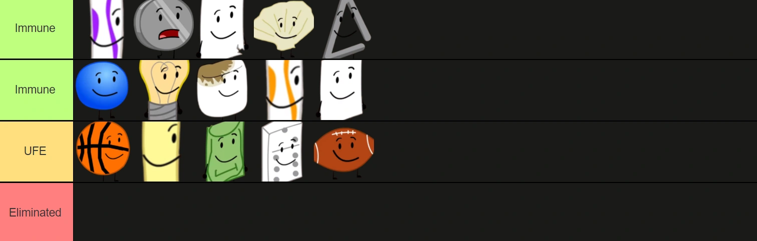 BFDI 12 Recommended Characters Viewer voting 1 (vote to eliminate) | Fandom