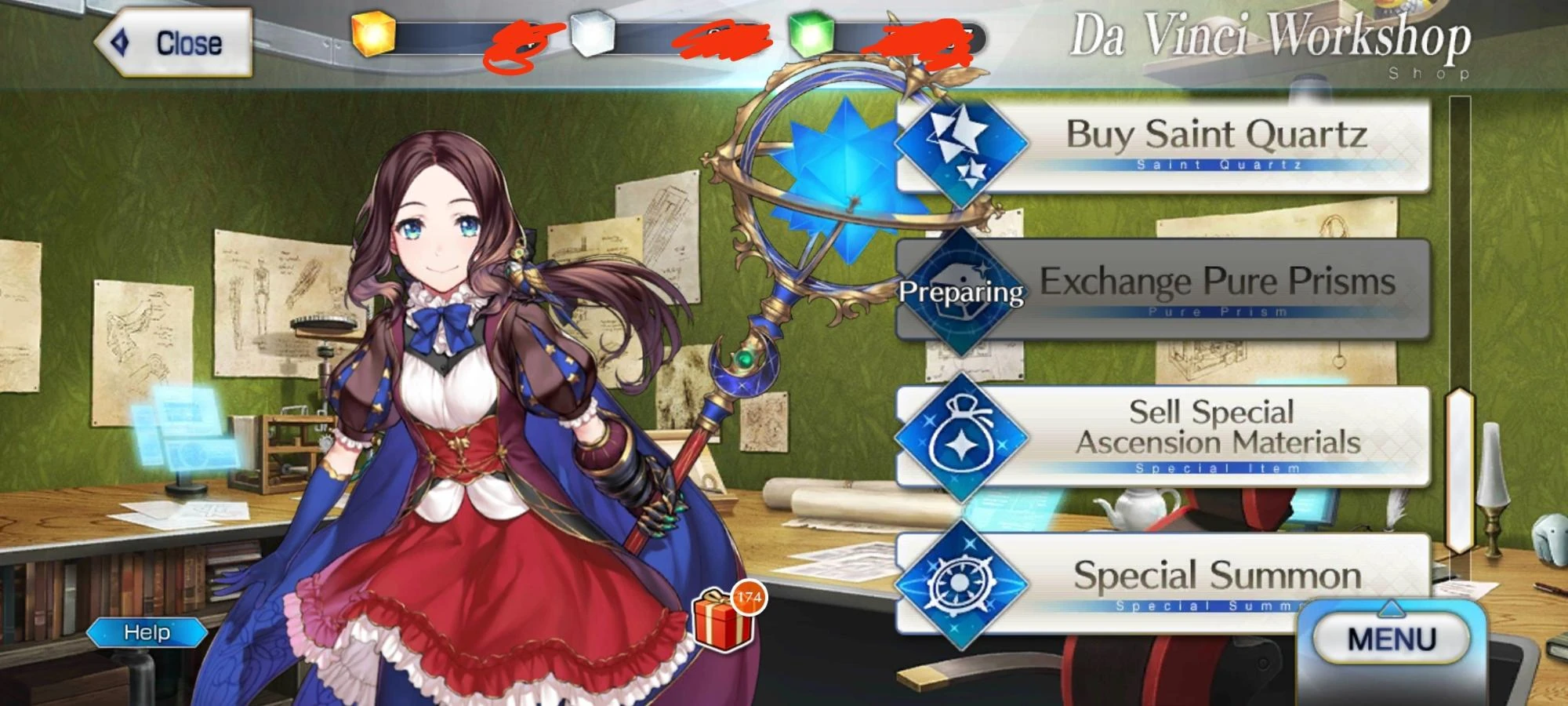 Hey guys. Is this some bug or there will be some new shop for prisms ...