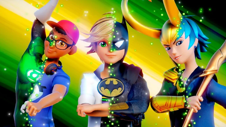 [Miraculous Ladybug] DC / Marvel Heroes (Adrien Nino Luka) | Fandom