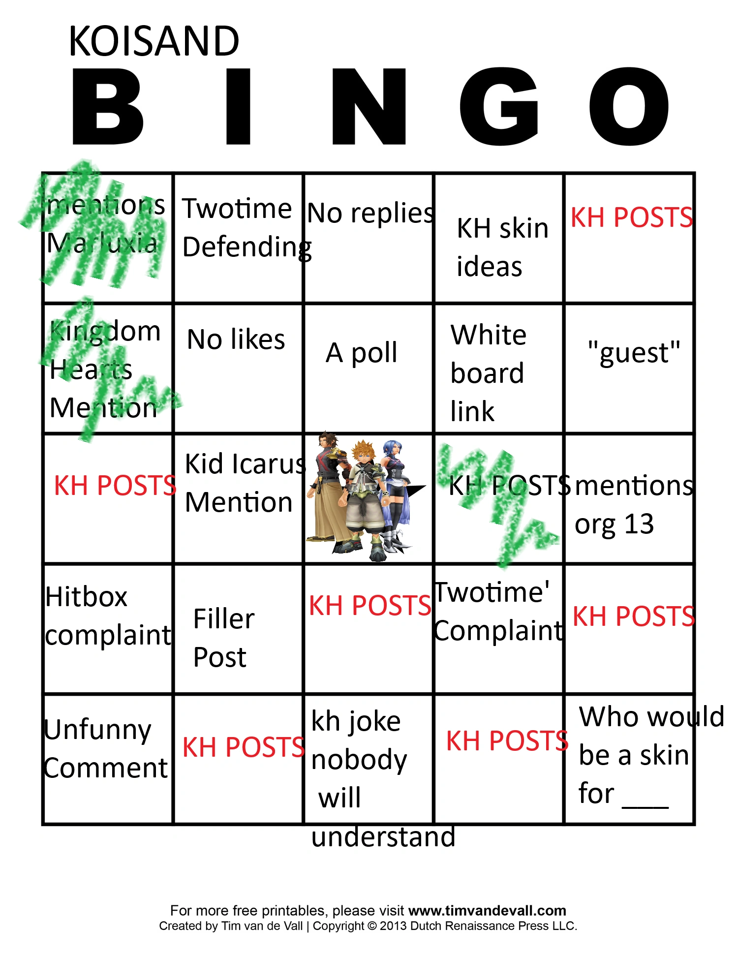 bingo update | Fandom