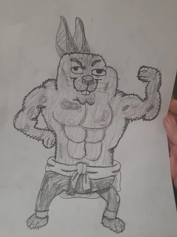 My epic sketch of buff Richard | Fandom