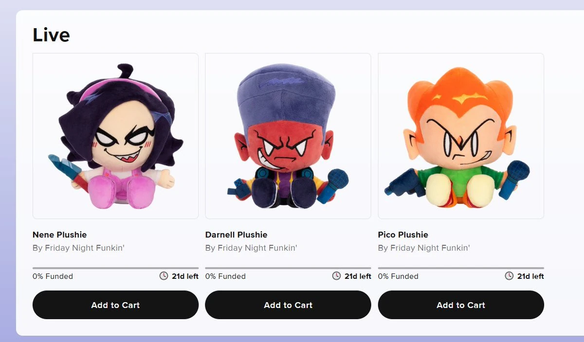 new plushes available Now for funding | Fandom