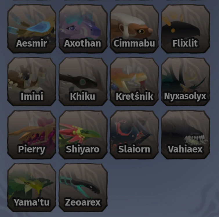 LF Explorer Gacha/Mission creatures (NYP) | Fandom