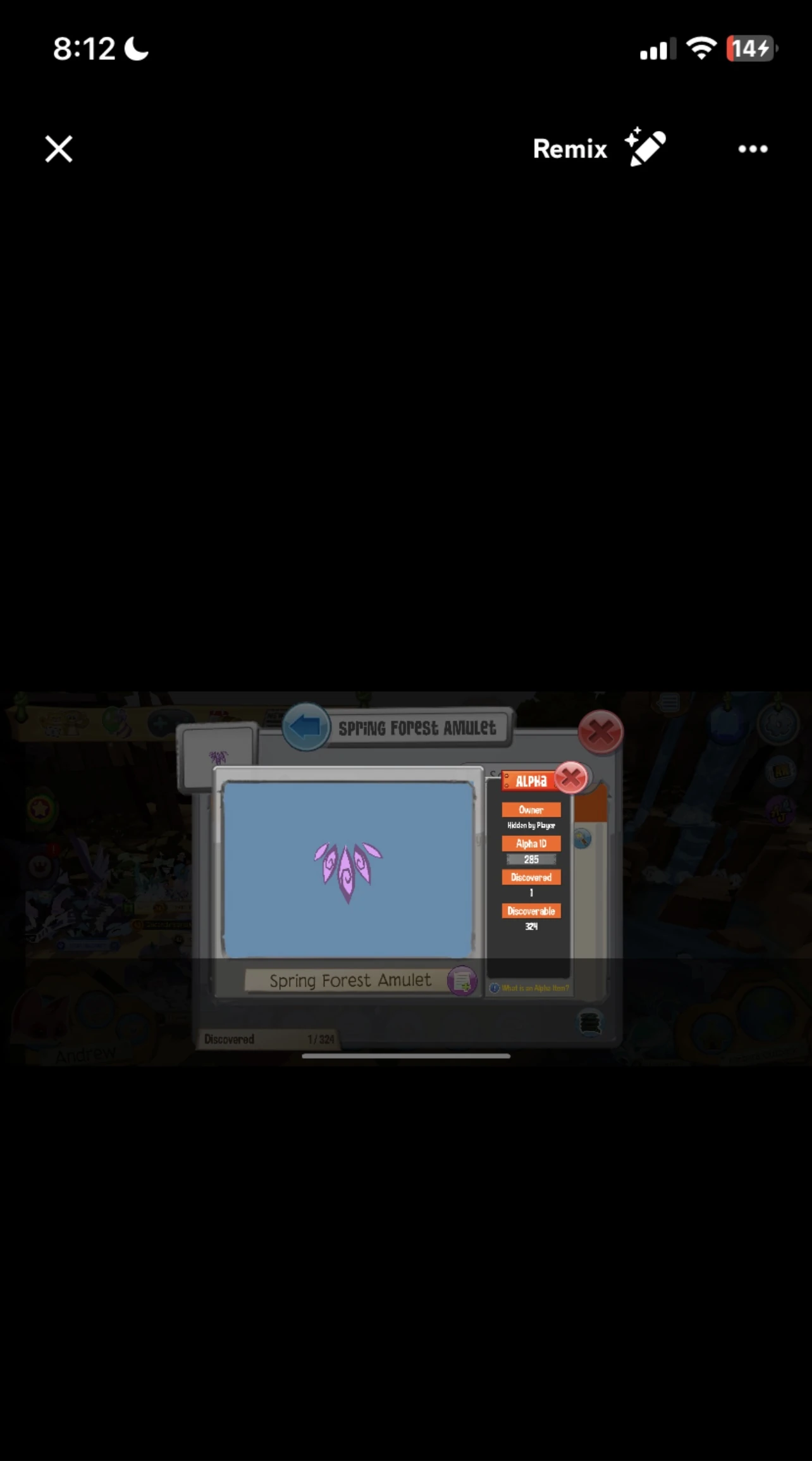 New alpha item | Fandom