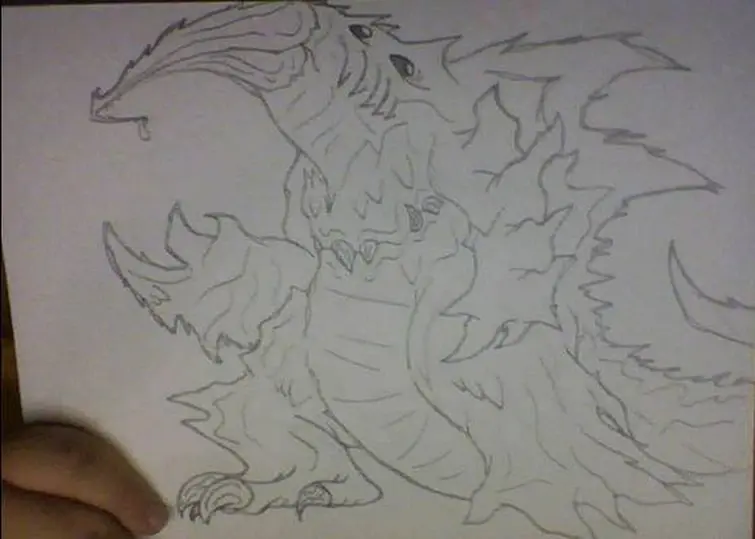 Godzilla Heritage scrapped monsters. | Fandom