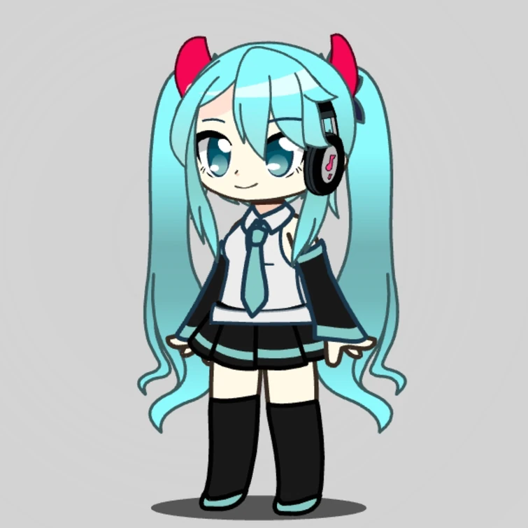 I lost my motivation to make skits so here's a Miku design | Fandom
