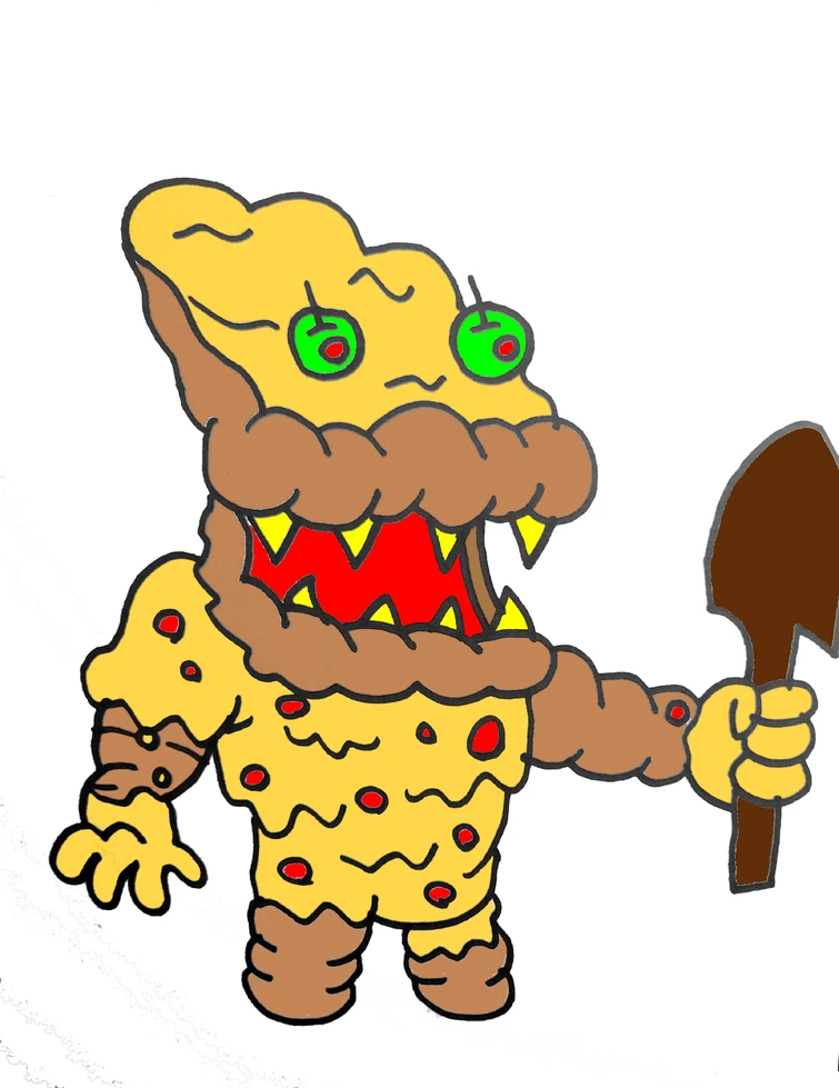 My drawing of the Pizza Monster | Fandom